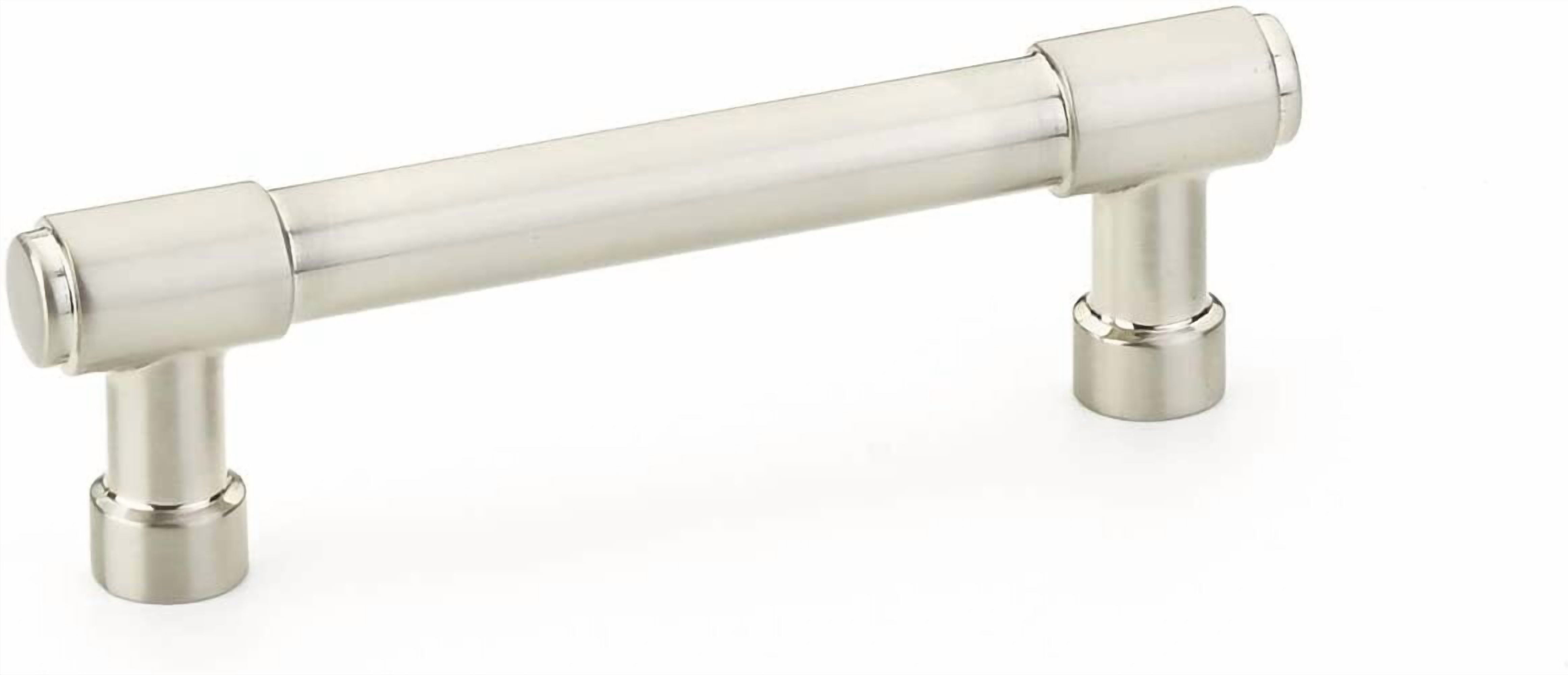 Emtek 86692US15 Jasper Cabinet Pull, 12" C-C, Satin Nickel - Walmart.com