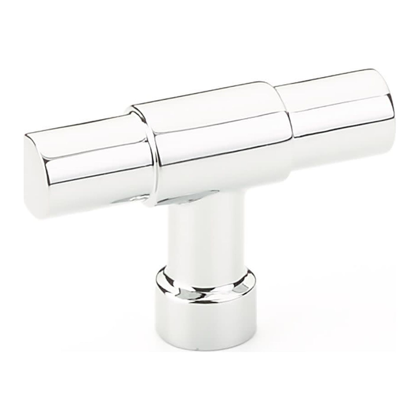 Emtek 86699US26 2 in. Jasper Finger Pull Cabinet Knob, Bright Chrome ...