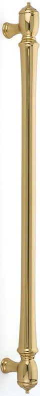 Emtek Cs86344 Spindle 18" Center To Center Bar Appliance Pull - Brass ...
