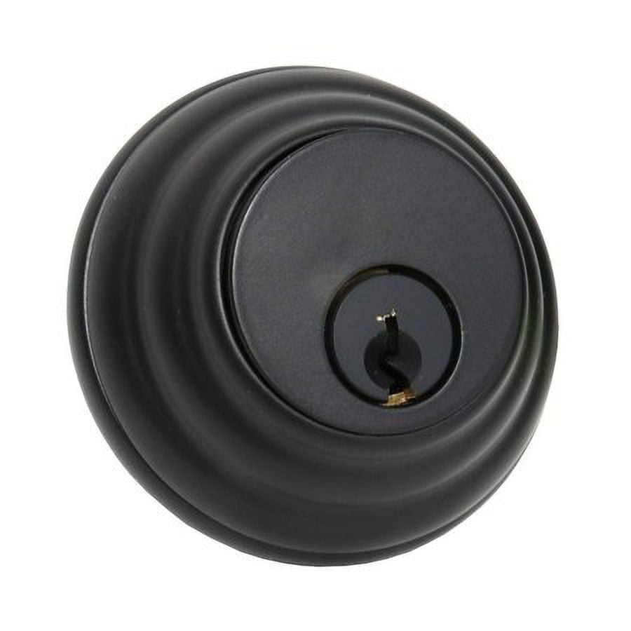 Emtek Flat Black Deadbolt 8455US19 8455US19 - Walmart.com