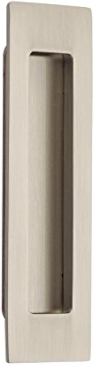 Emtek, Modern Rectangular, Flush Pull, 1-3/4" x 6", Satin Nickel - Walmart.com