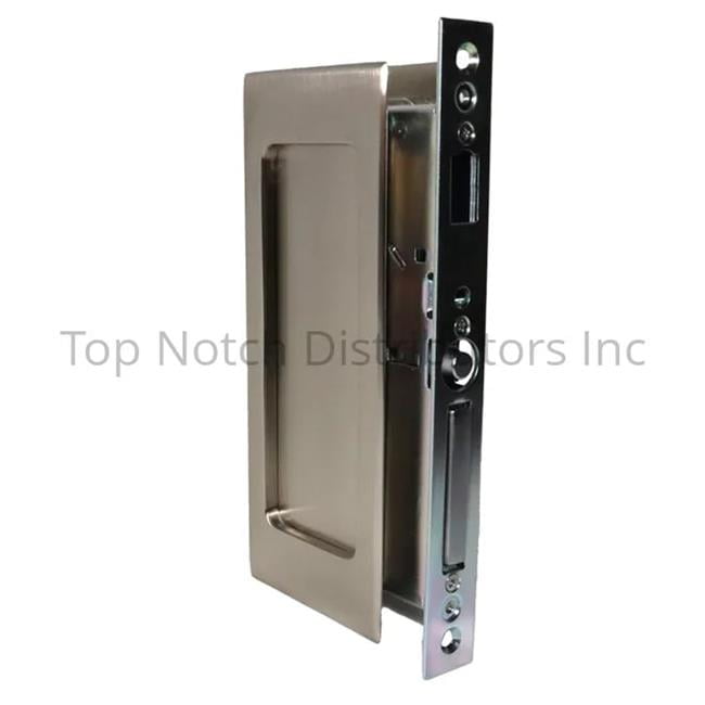 Emtek 2114US15134 Modern Rectangular Passage Pocket Door Mortise Lock ...