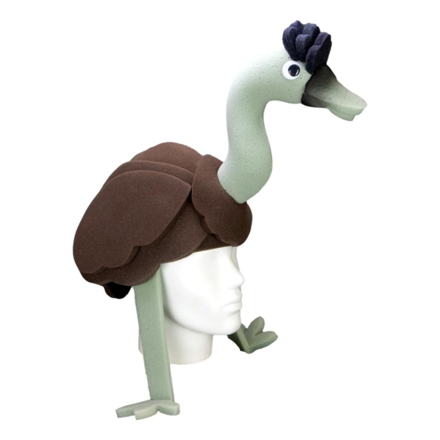 Emu Hat - Handmade Emu Hat - Emu Party Hat - Animal Costume Hat - Photo ...