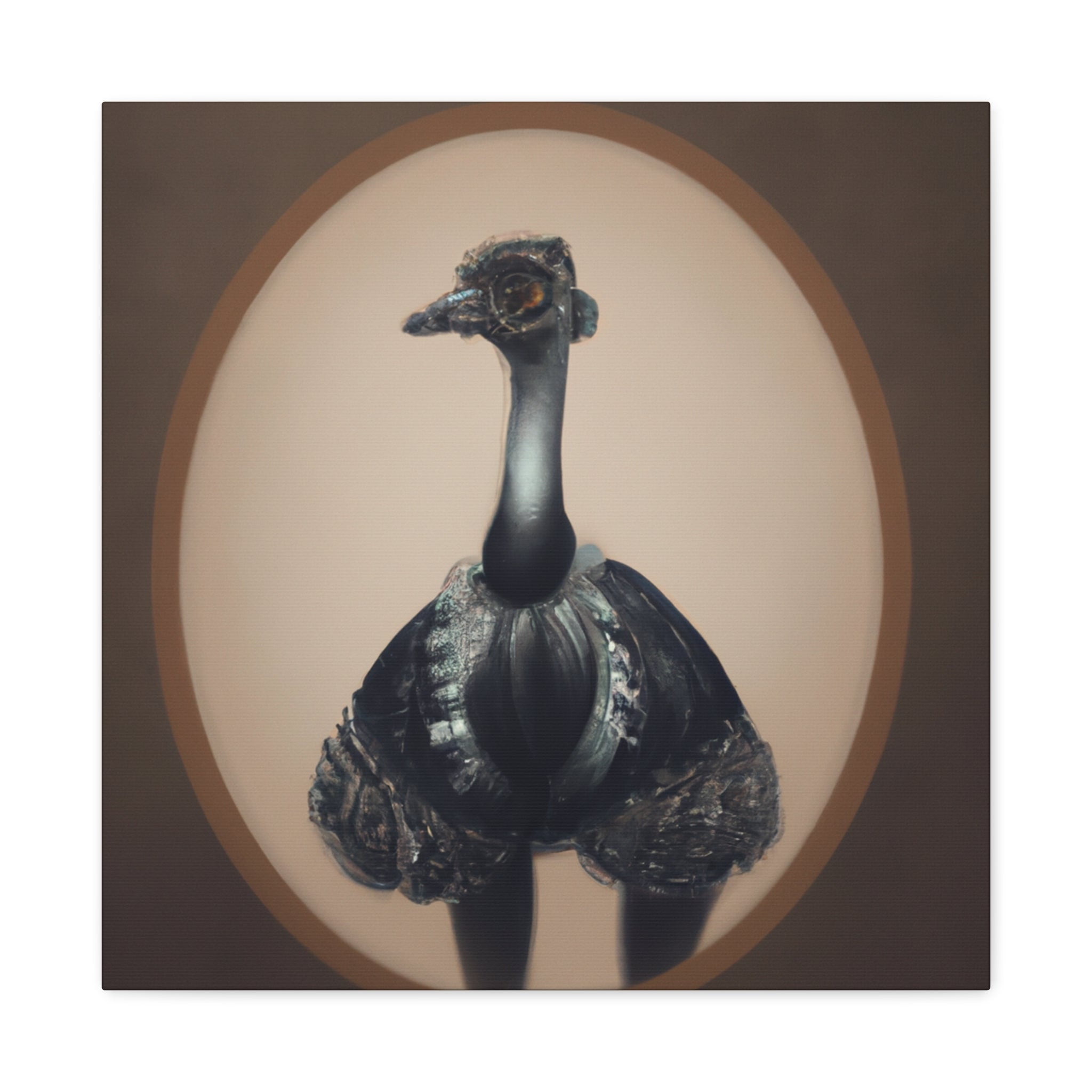 Emu In Rococo Splendor - Canvas - Walmart.com