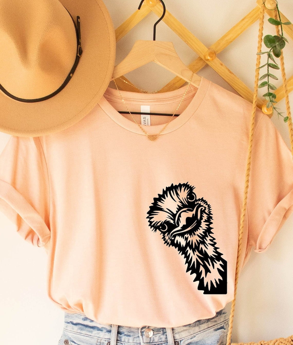 Emu Ostrich Shirt, Animal Pun Tee, Farm Animal Shirt, Farmer Shirt ...