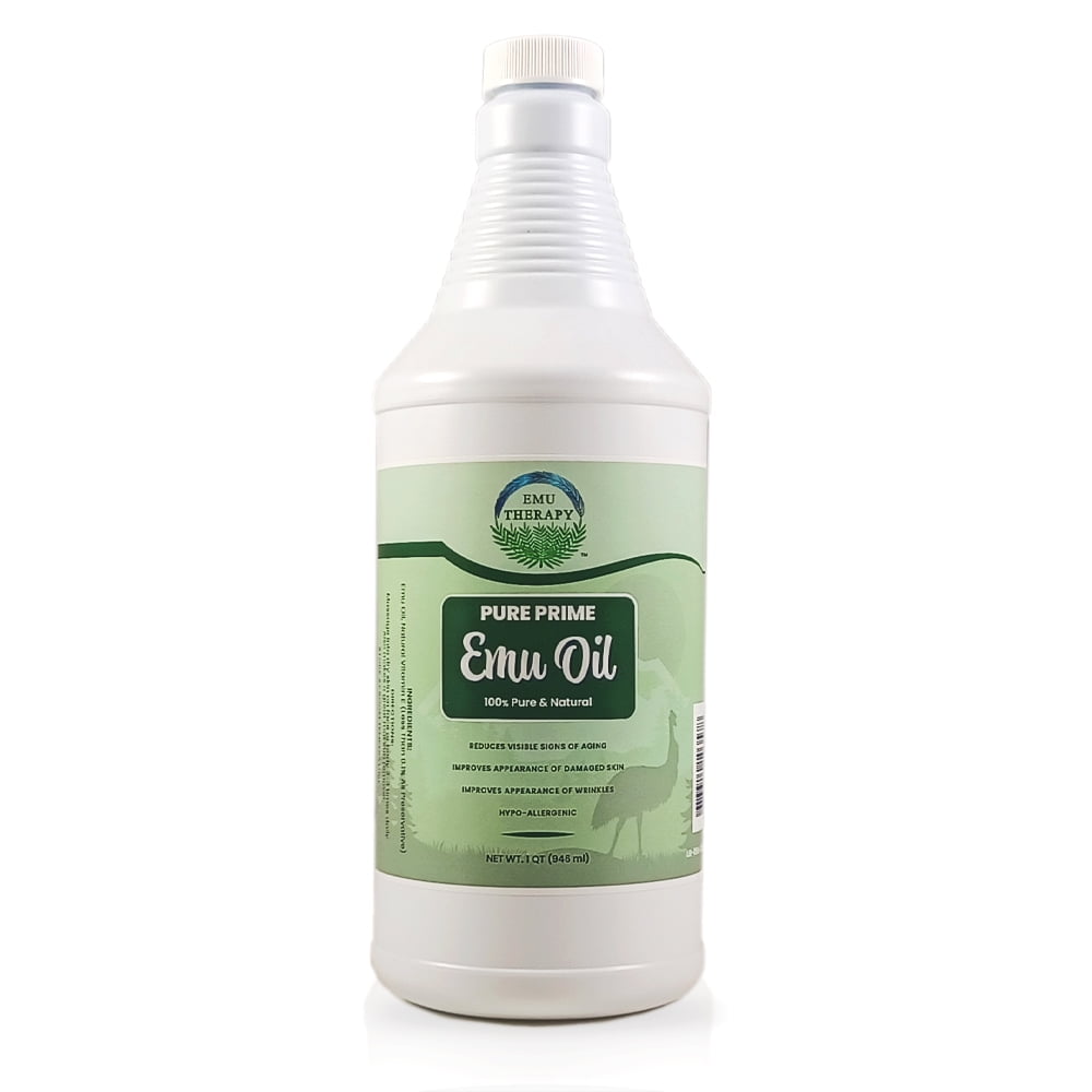 Emu Therapy 32-fl oz bottle of Pure Prime Emu Oil, 2 count - Walmart.com