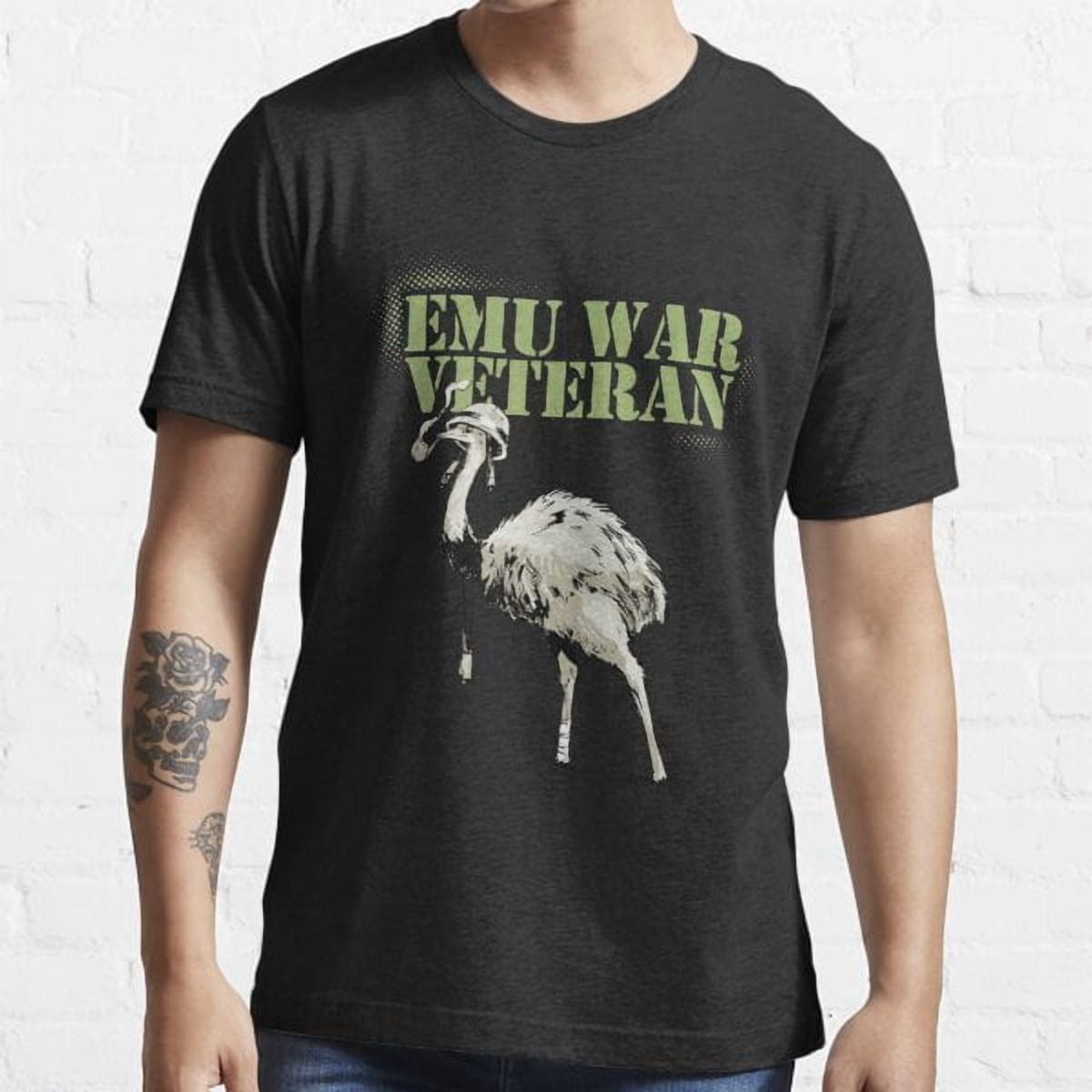 Emu War Reverse Essential T-shirt - Walmart.com