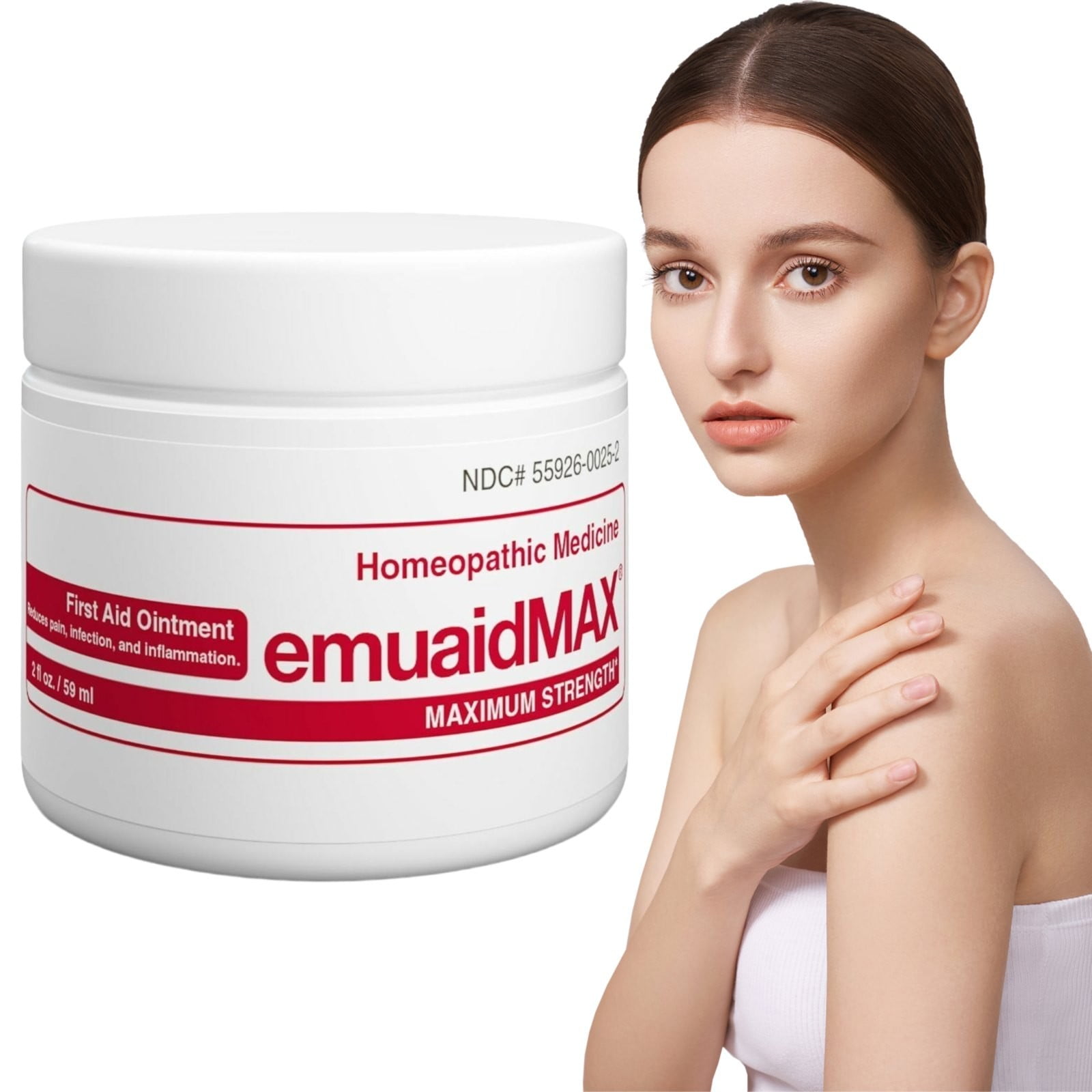 EmuaidMAX Healing Ointment for Irritated Skin Cold Sores Blisters ...