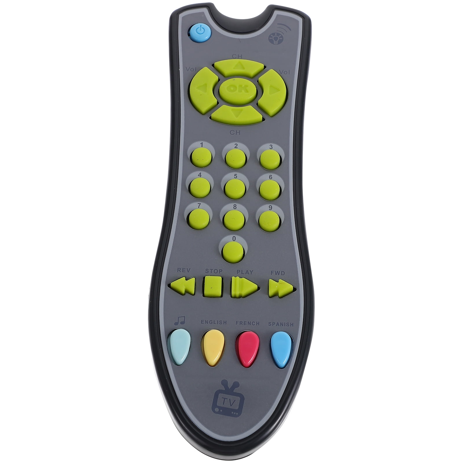 Emulated Remote Control Baby Controls Toy Realistic Tv Electric Plastic ...