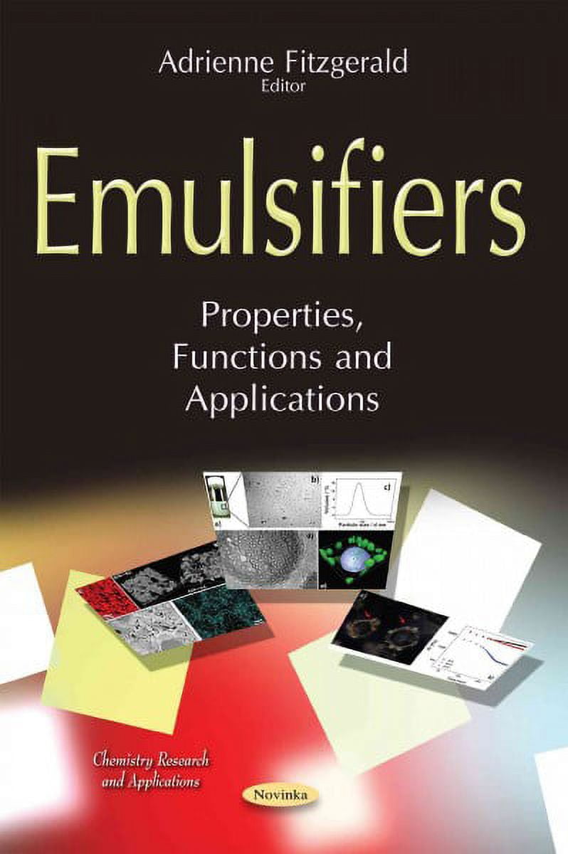 Emulsifiers : Properties, Functions and Applications - Walmart.com