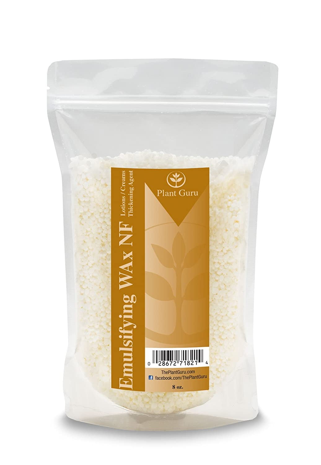 Plant Guru, Emulsifying Wax NF, 8 oz, Polysorbate 60 - Walmart.com