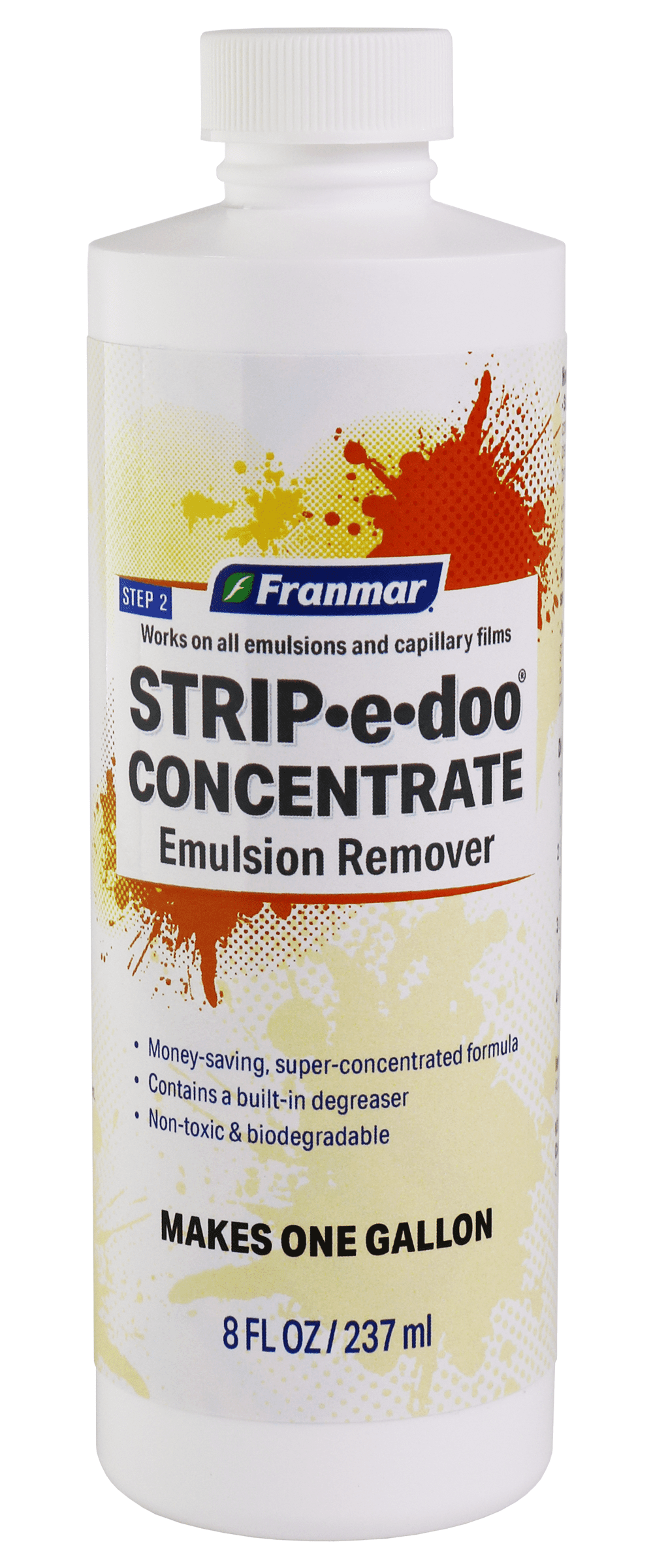 Emulsion Remover for Screen Printing - Franmar Strip-e-doo Concentrate ...