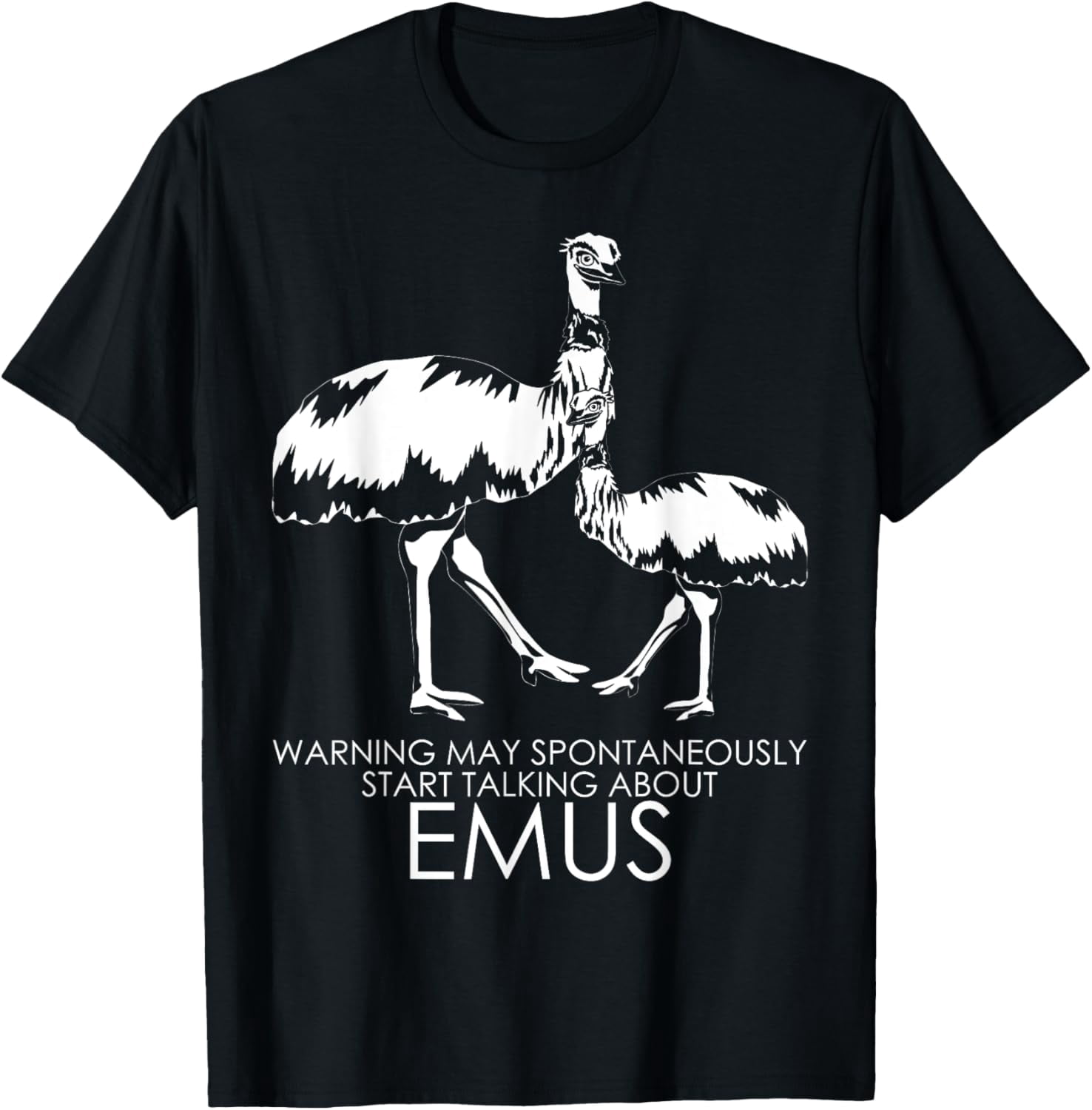 Emus Vacation Emu T-Shirt - Walmart.com