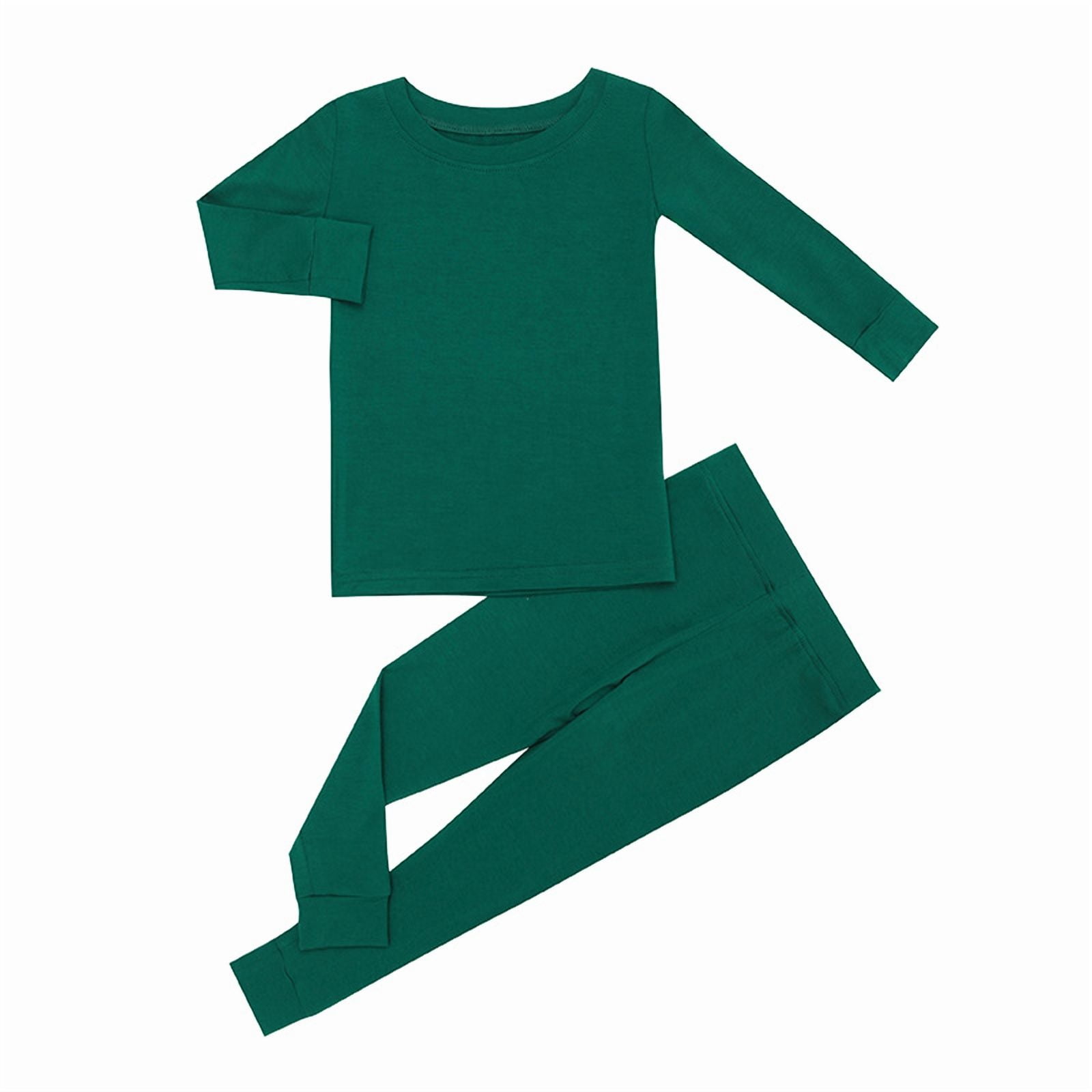 Emy Dola Baby Pajama Sets with Bamboo Viscose Snug fit Solid Sleepwear ...