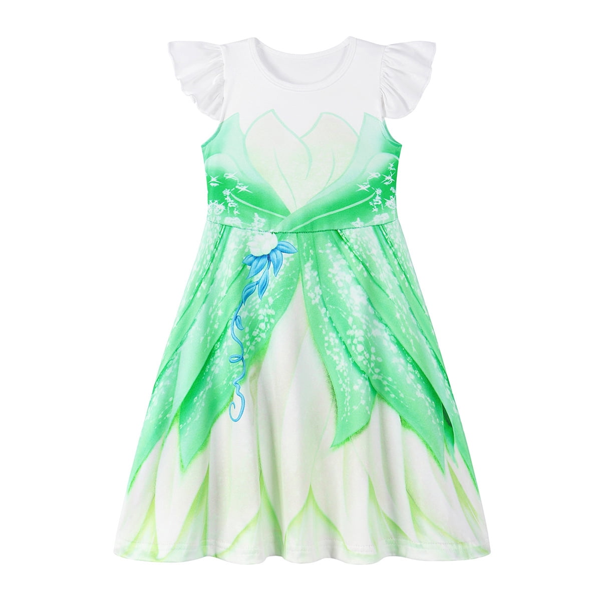 Emy Dola Girls Nightgowns Princess Pajamas Nightdress for Toddler Kids ...