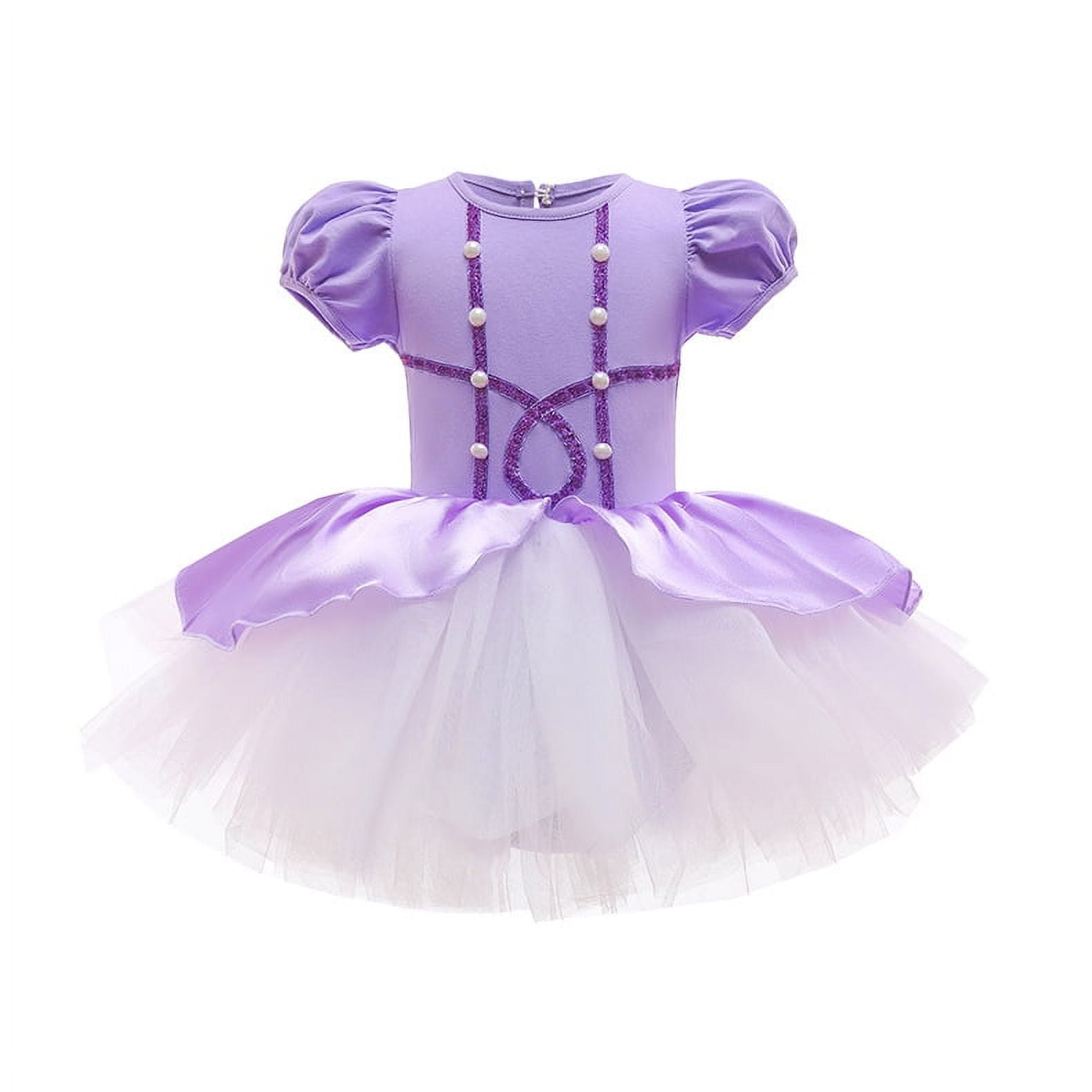 Emy Dola Toddler Princess Ballerina Dance Costume For 3-8 Years Little ...