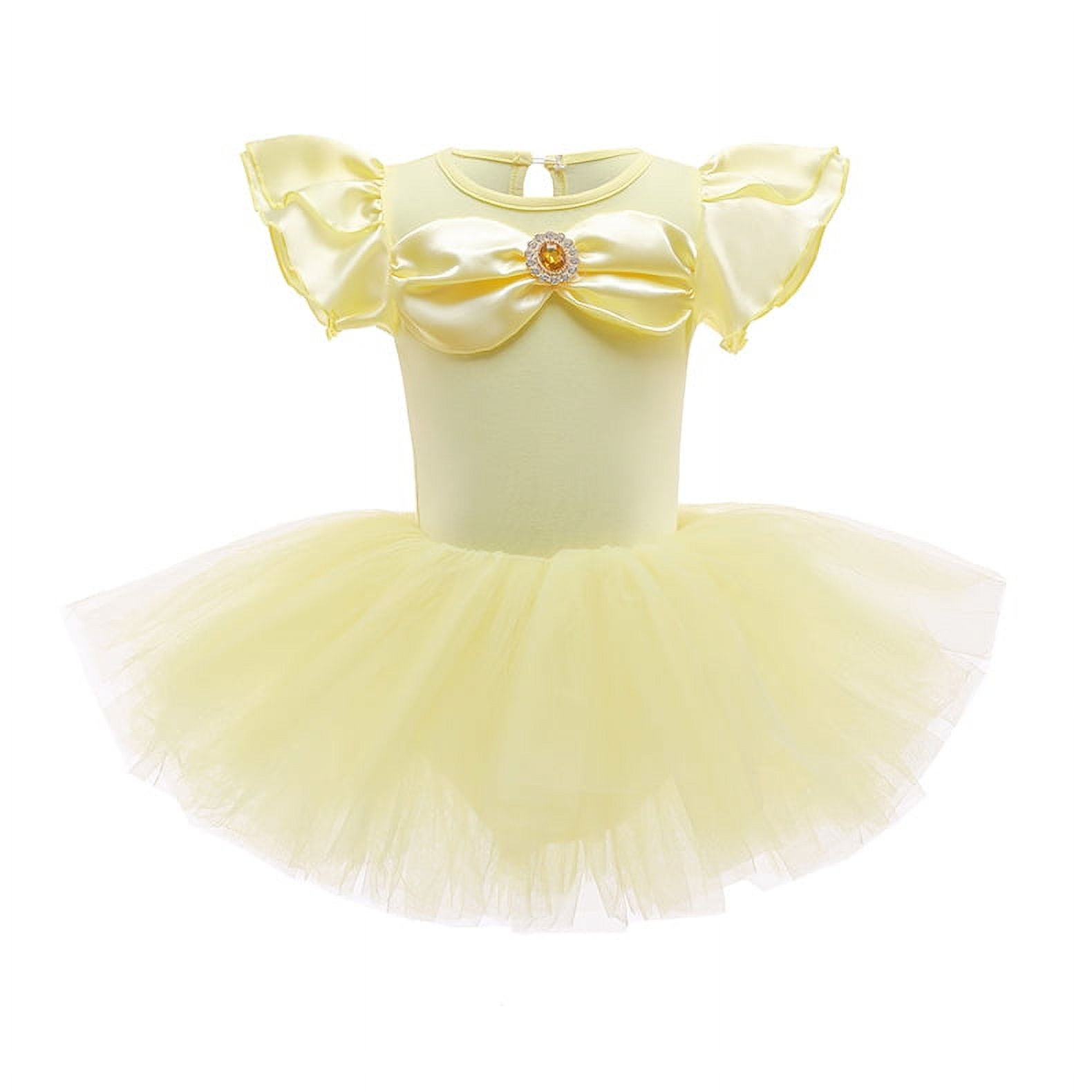 Emy Dola Toddler Princess Ballerina Dance Costume For 3-8 Years Little ...