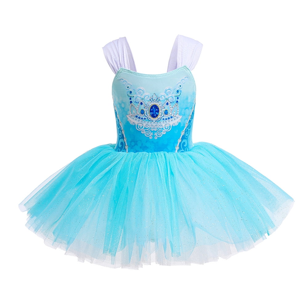 Emy Dola Toddler Princess Ballerina Dance Costume For 3-8 Years Little ...