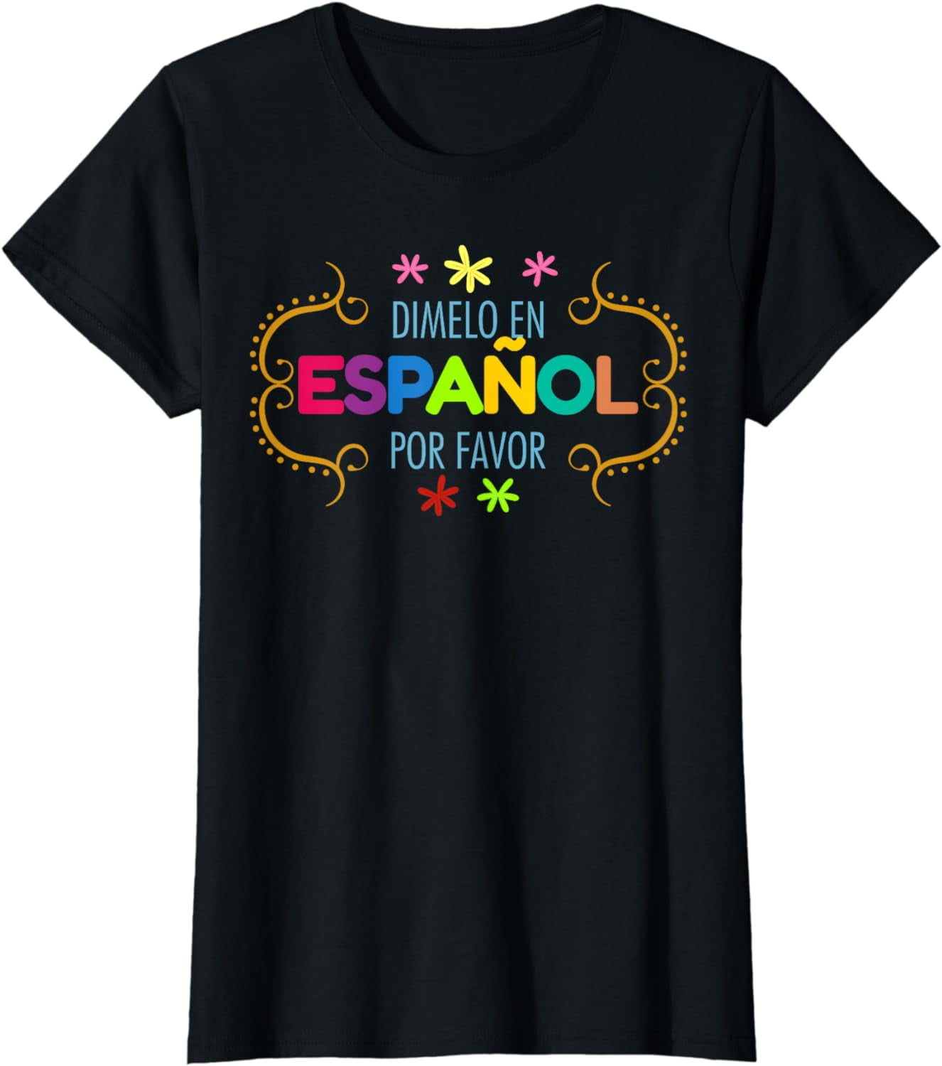 En Espanol Por Favor Spanish Bilingual Teacher Maestra T Shirt