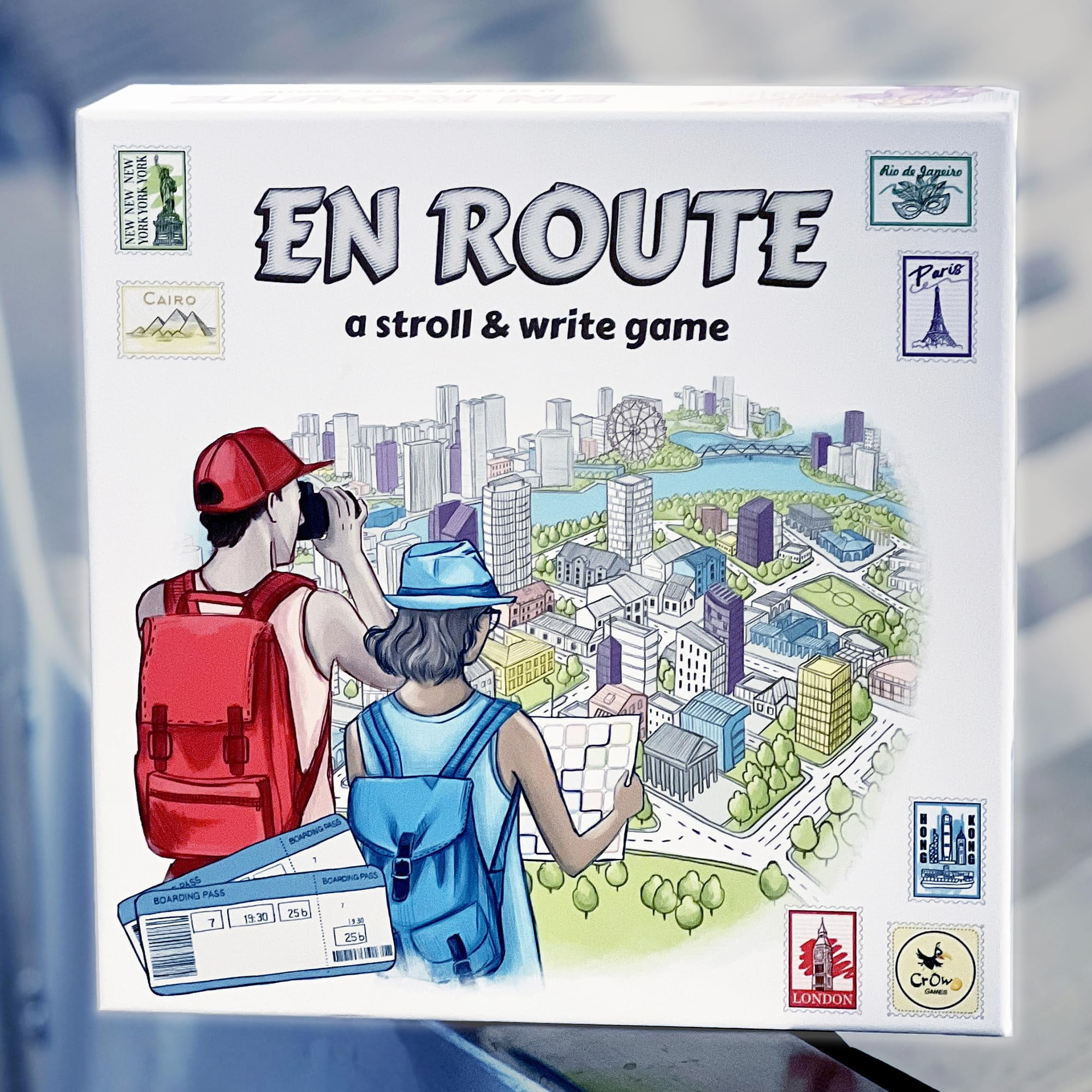 En Route - A Stroll&Write Game | 1-4 Players | Ages 14 and up | Flip ...