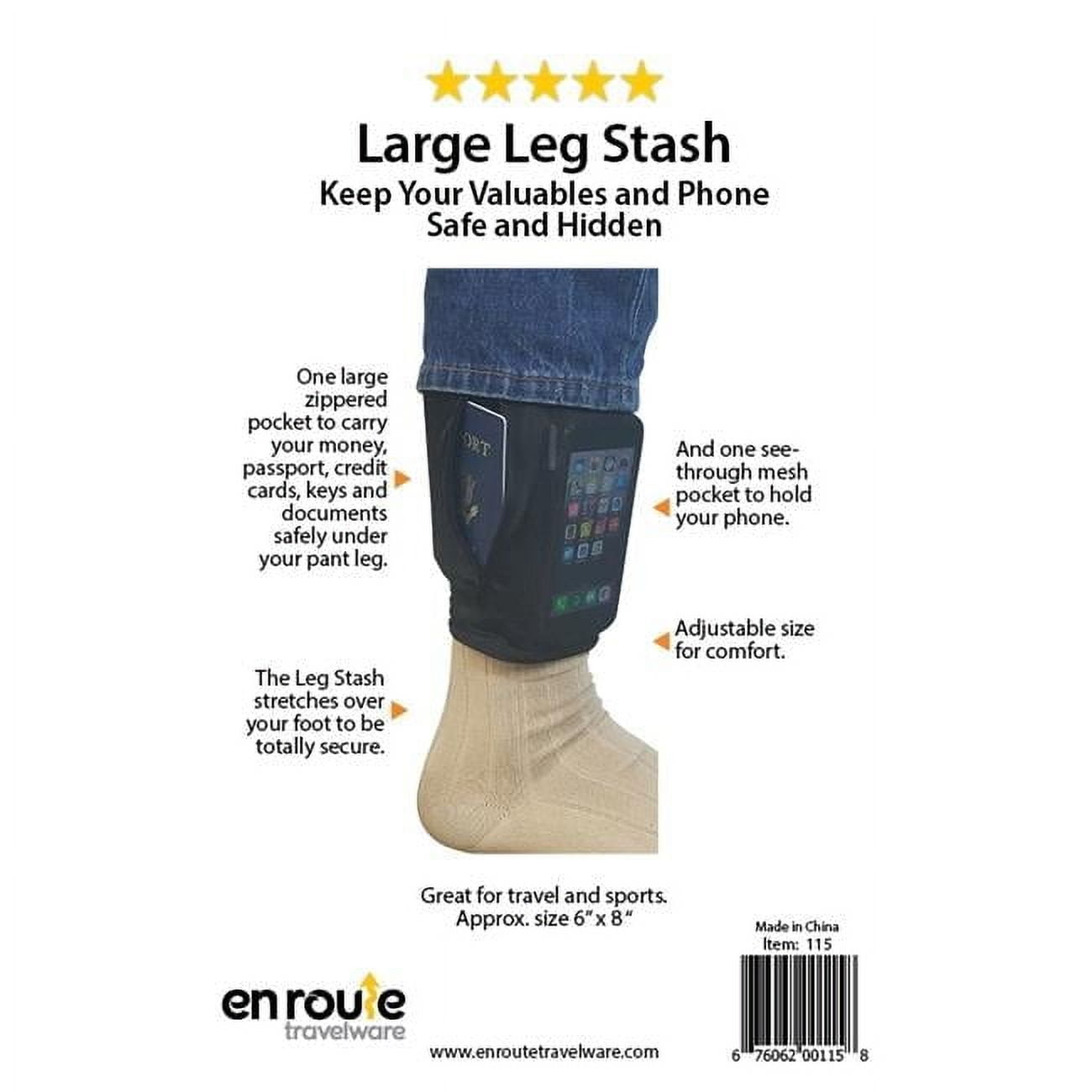 En Route Travelware 067 Deluxe Leg Safe is now the updated Leg Stash ...