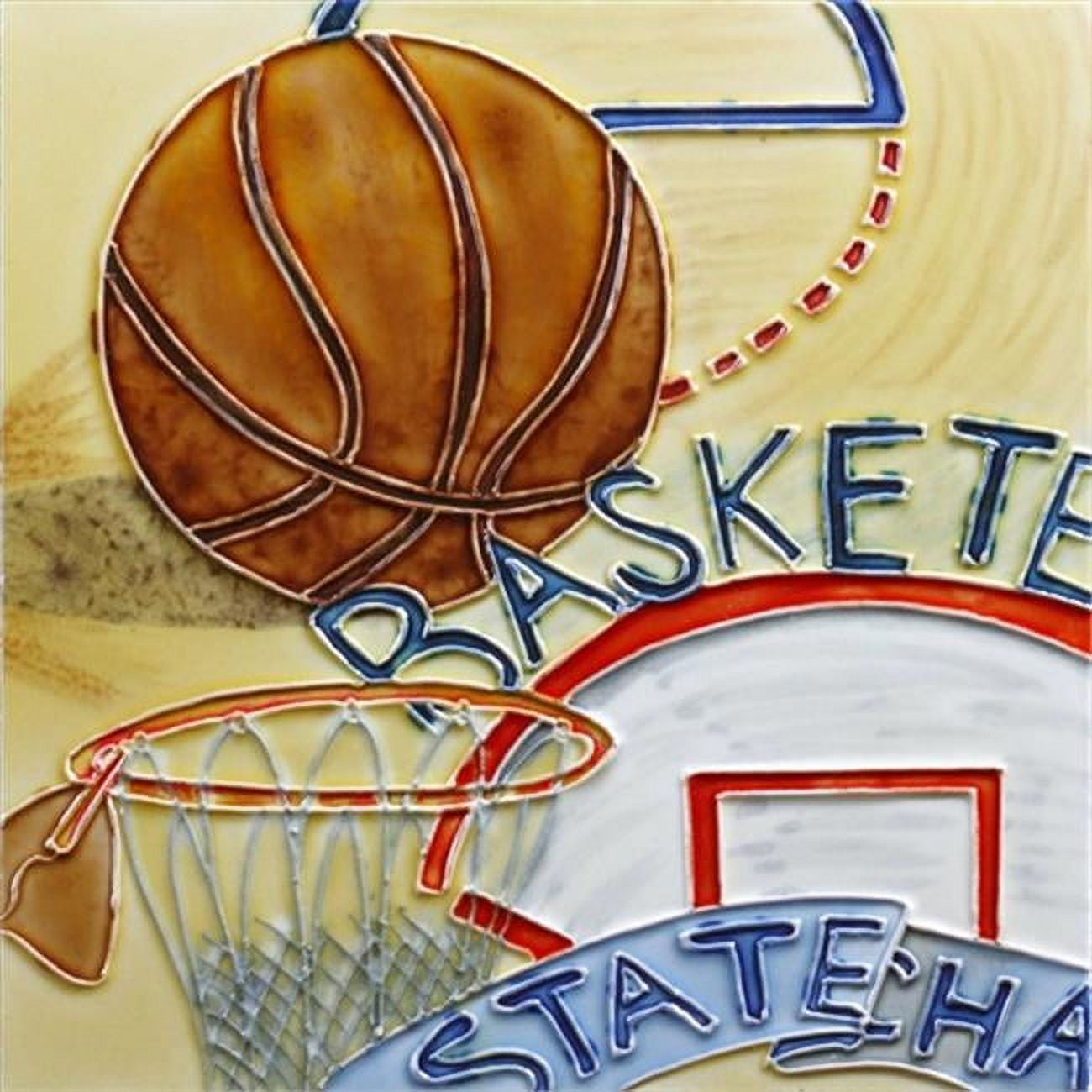 En Vogue B-286 Sport - Basketball - Decorative Ceramic Art Tile - 8 in ...