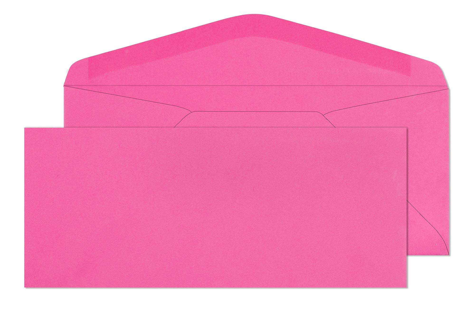 EnDoc #10 Colored Envelopes - Bright Pink Color - 24lb paper Colored ...