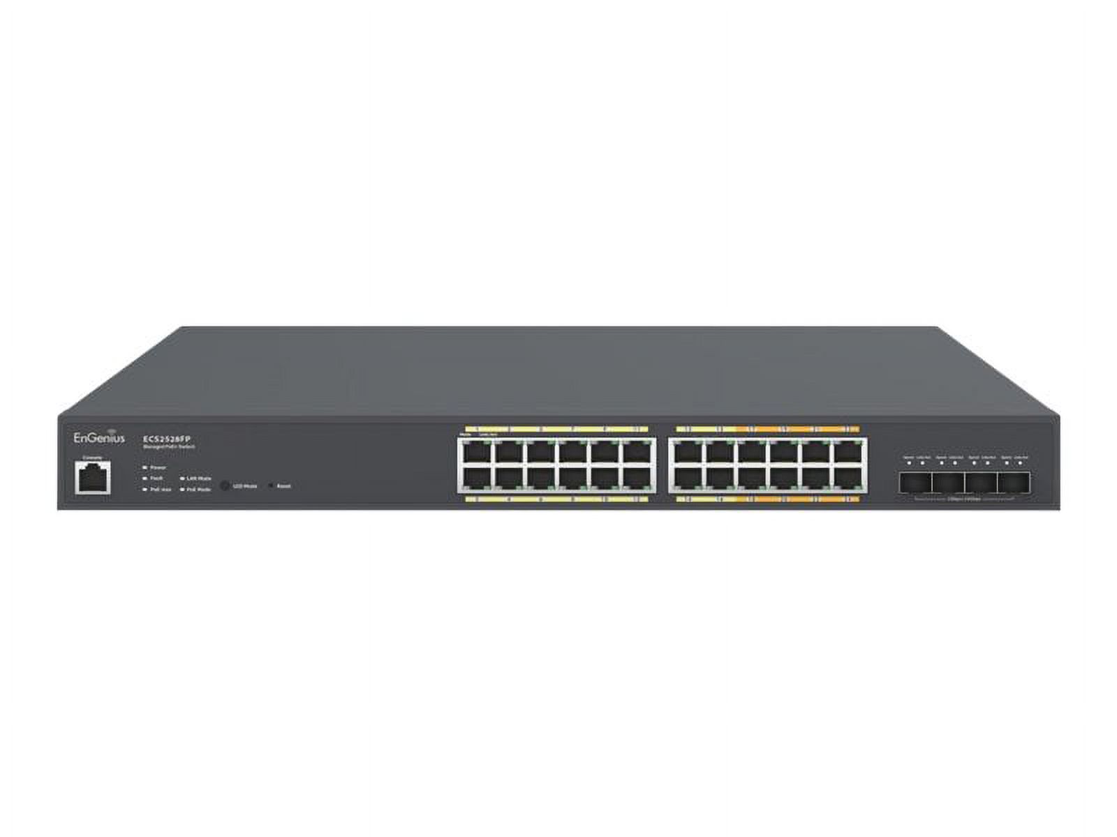 EnGenius Cloud ECS2528FP - Switch - multi-gigabit, poe+ - L2+ - managed ...