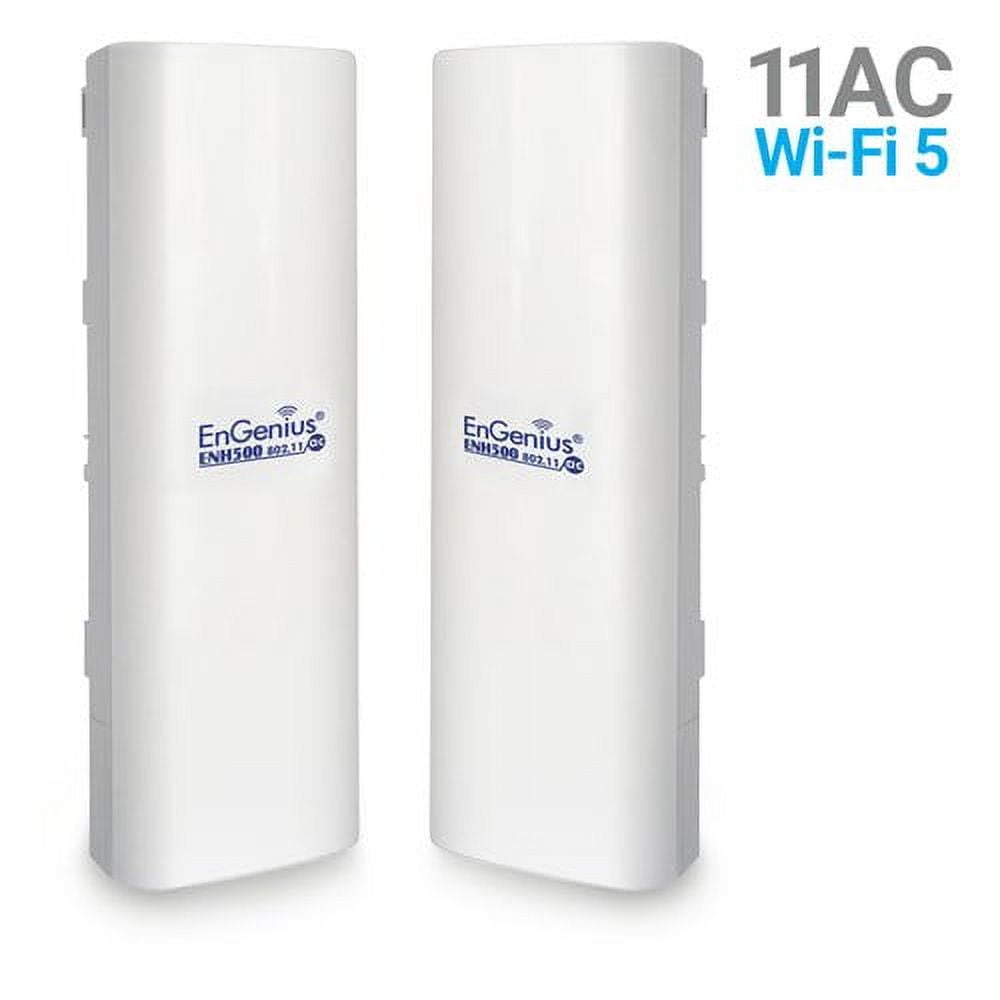 EnGenius ENH500v3 KIT Wave 2 AC867 Outdoor Wireless Bridge with PoE ...