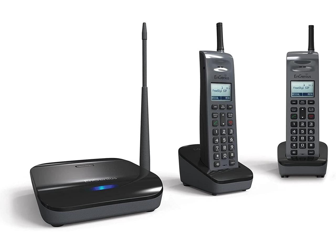 EnGenius FreeStyl SIP2 Long Range Portable 900 Mhz Scalable IP Phone ...