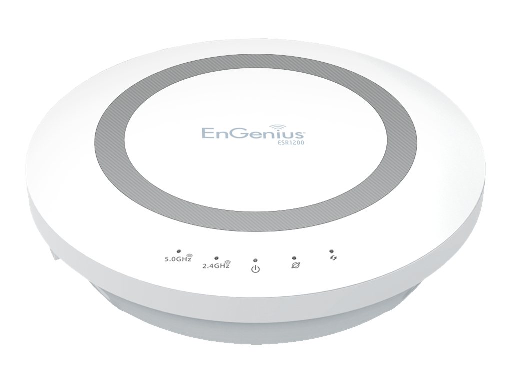 EnGenius ESR1200 - Wireless router - 4-port switch - GigE - Wi-Fi 5 ...