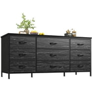 "EnHomee Wooden Standing Compact Chest, Tall Dresser for Bedroom with ...