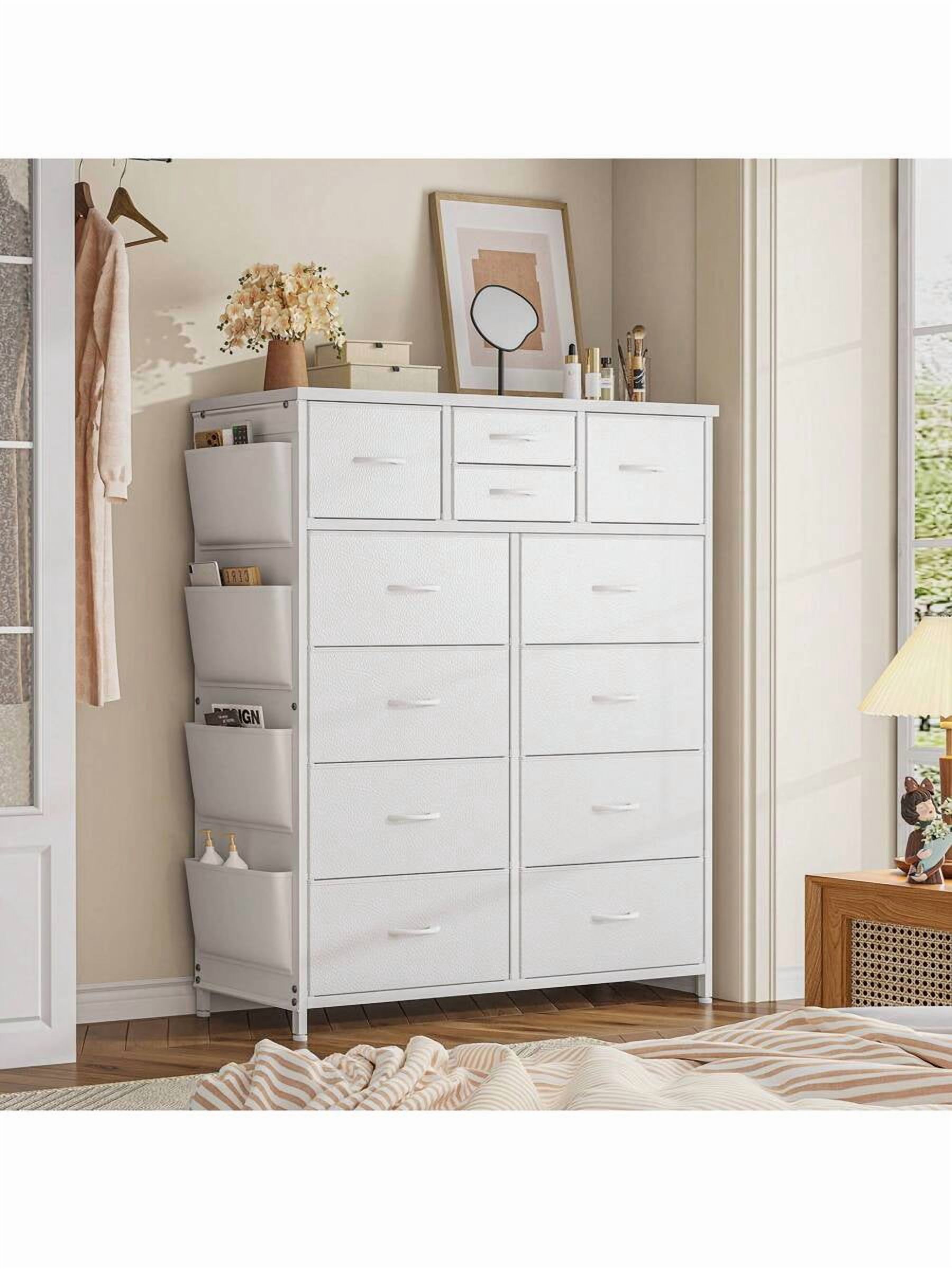 EnHomee Dresser For Bedroom With 12 Drawers,Tall Dresser & Chests Of ...