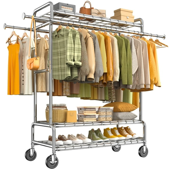 Double Garment Racks