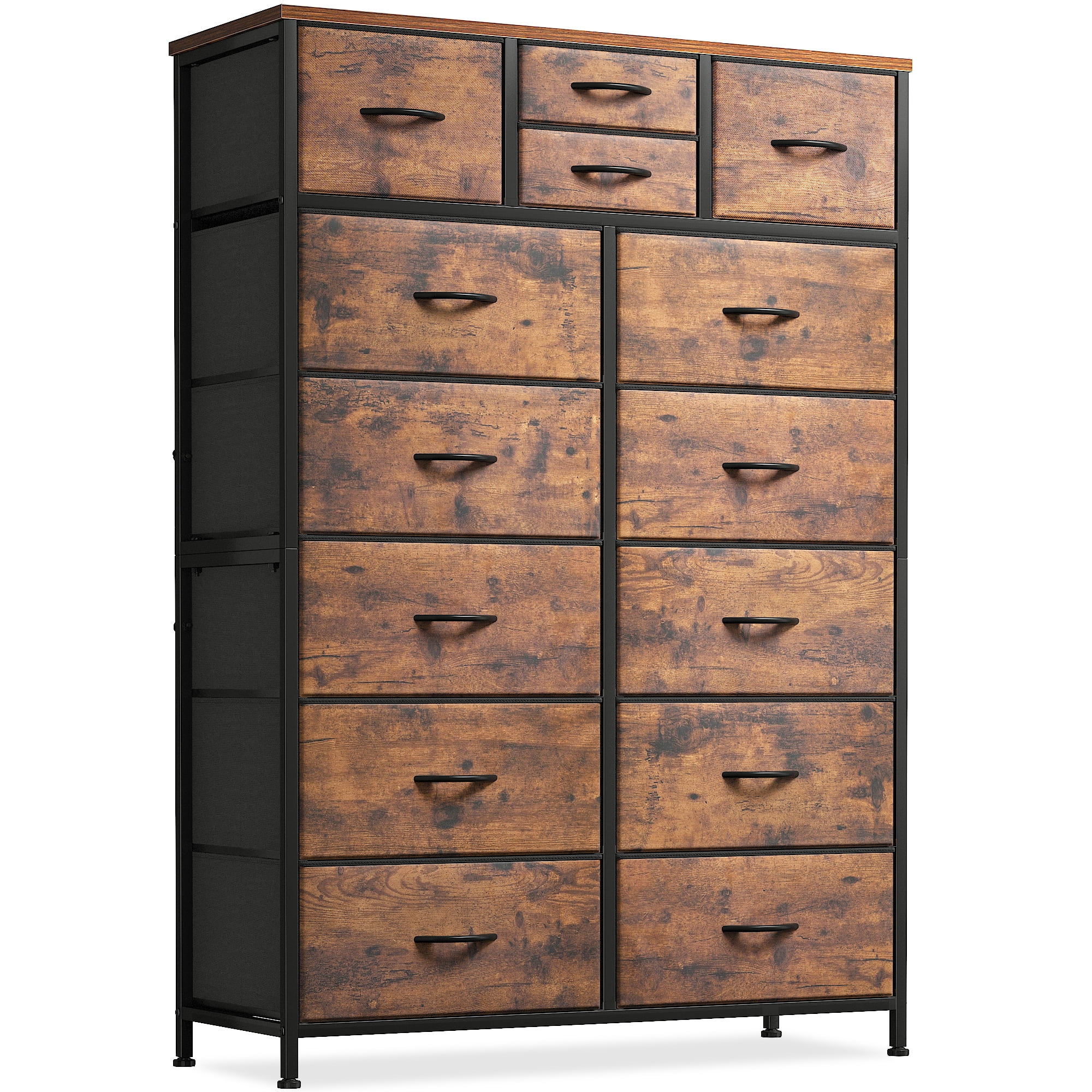EnHomee Large Dresser for Bedroom Furniture Dresser with 14 Drawers ...