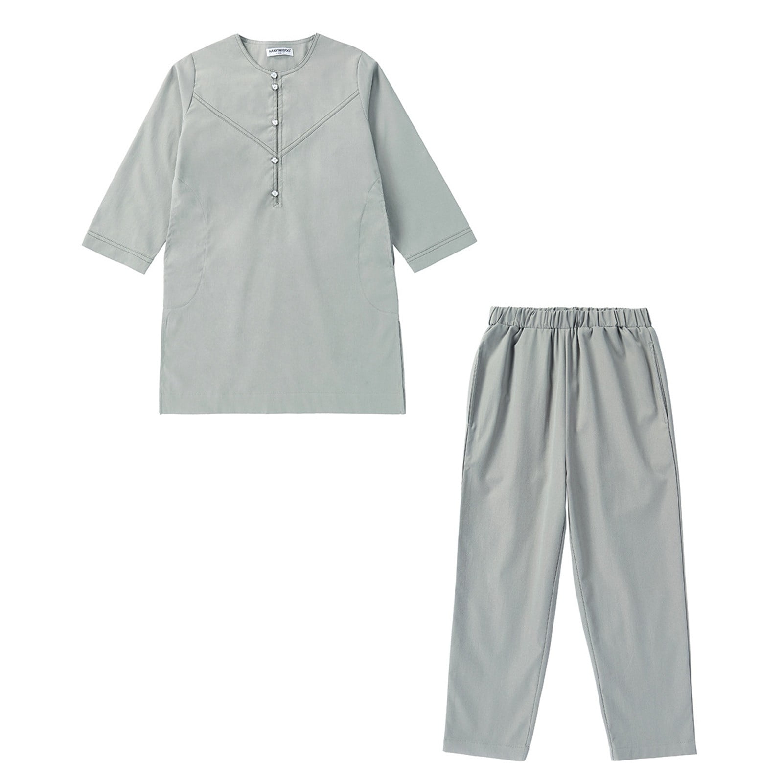 EnJoCho Arabic Thobe and Pants 2PC Set for Musli𝗆 Boys Middle Eas𝗍 ...