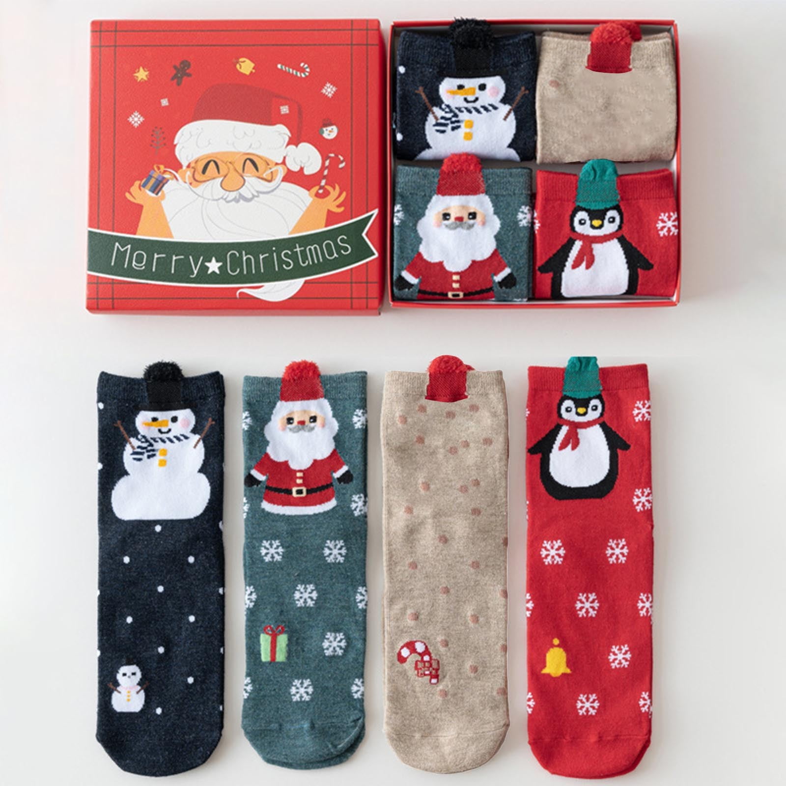 EnJoCho Artsy Fashion Mid-Ankle Socks For Ladies Modern Fashion Mid ...