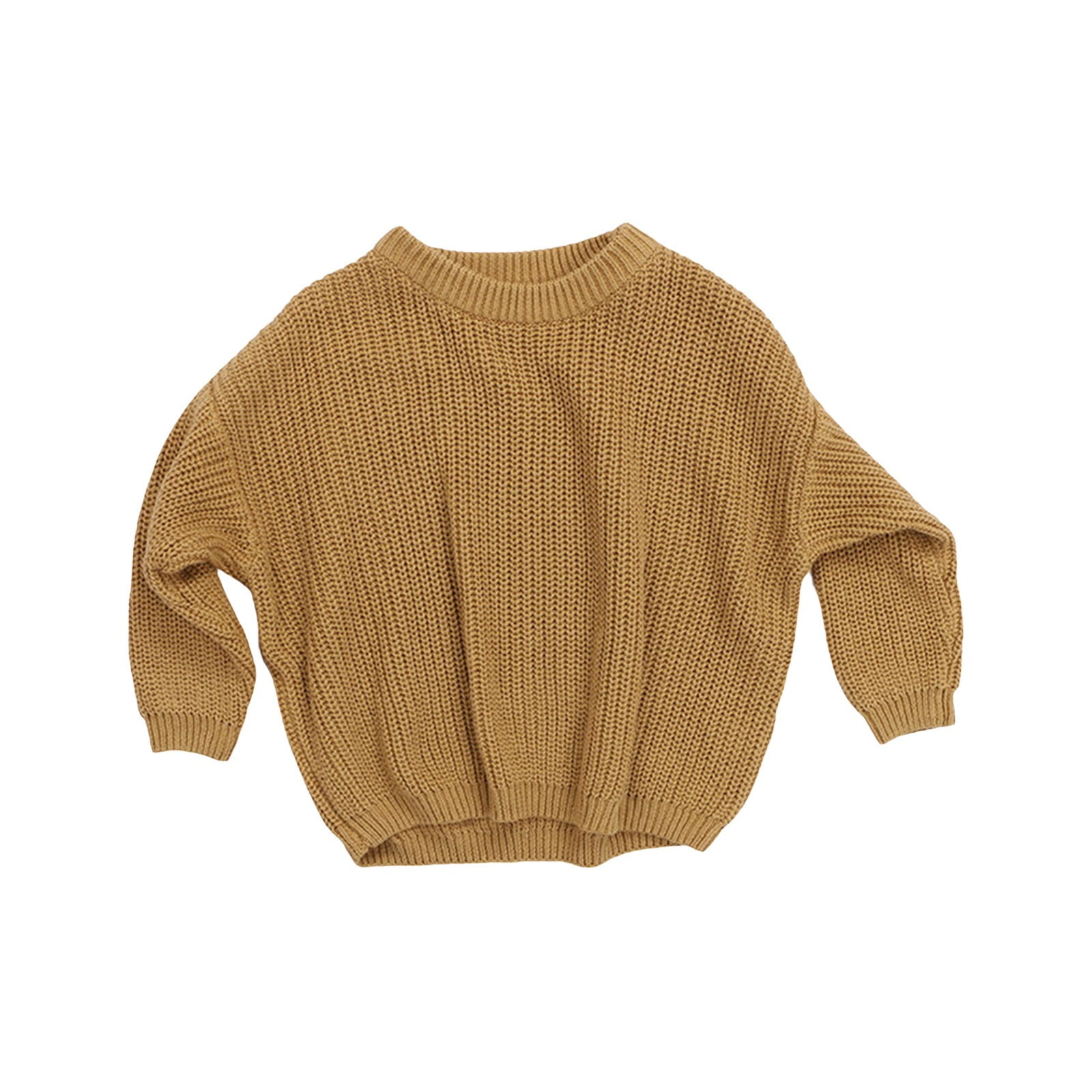 EnJoCho Baby Girl Boy Knit Sweater Chun𝗄y Pullover Crewneck Long Sleeve ...