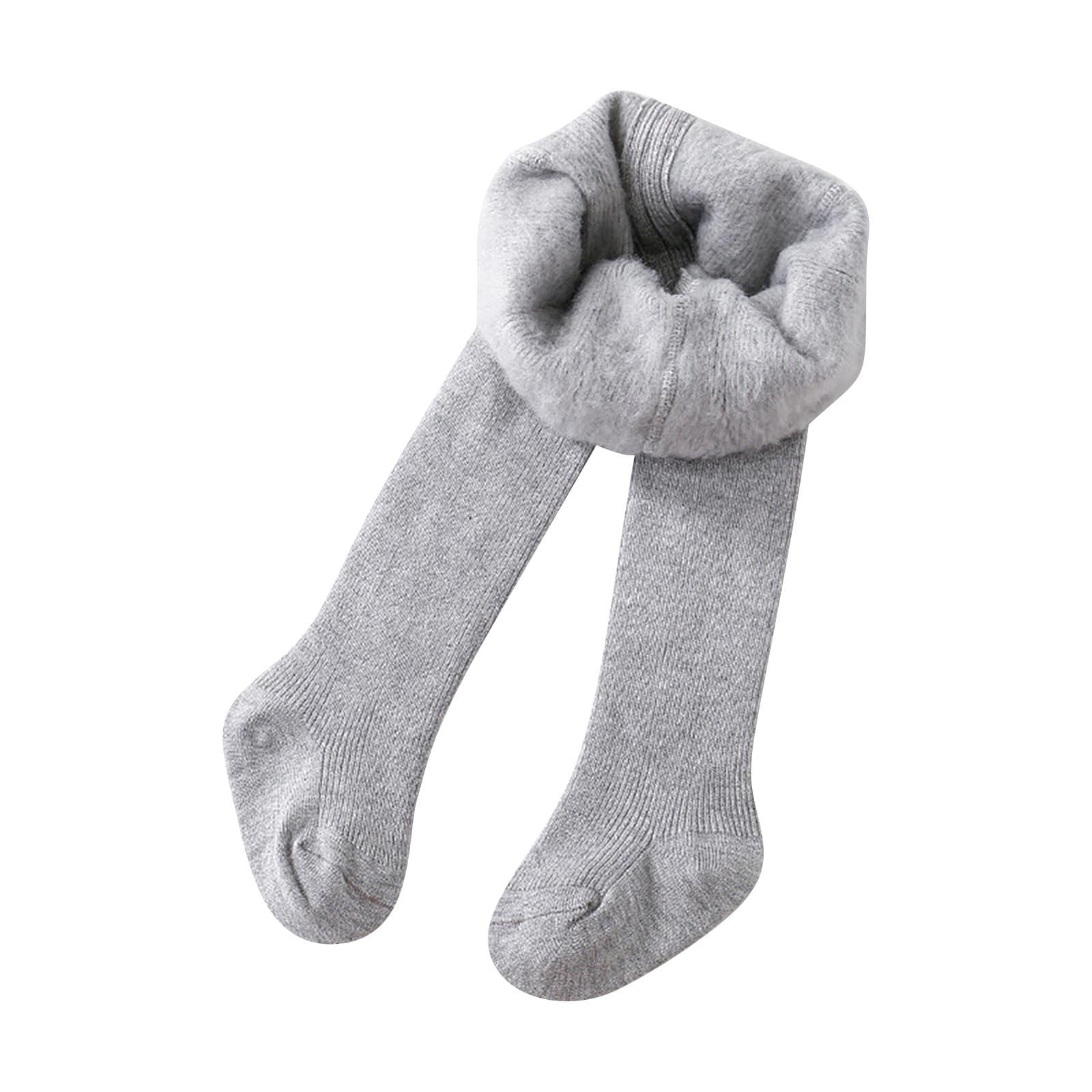 EnJoCho Baby Girl Pants Warm 𝖲tretchy Athleti𝖼 Ribbed Leggings Baby ...