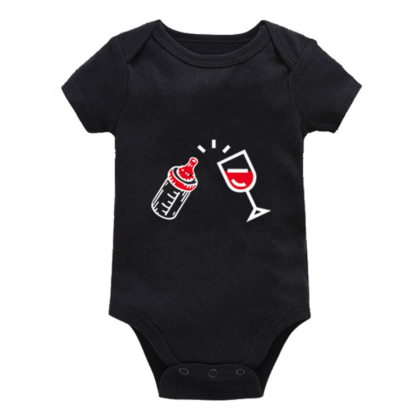 EnJoCho Baby Girls And Boys Crawl Romper Set - Short Sleeve Off-Road ...