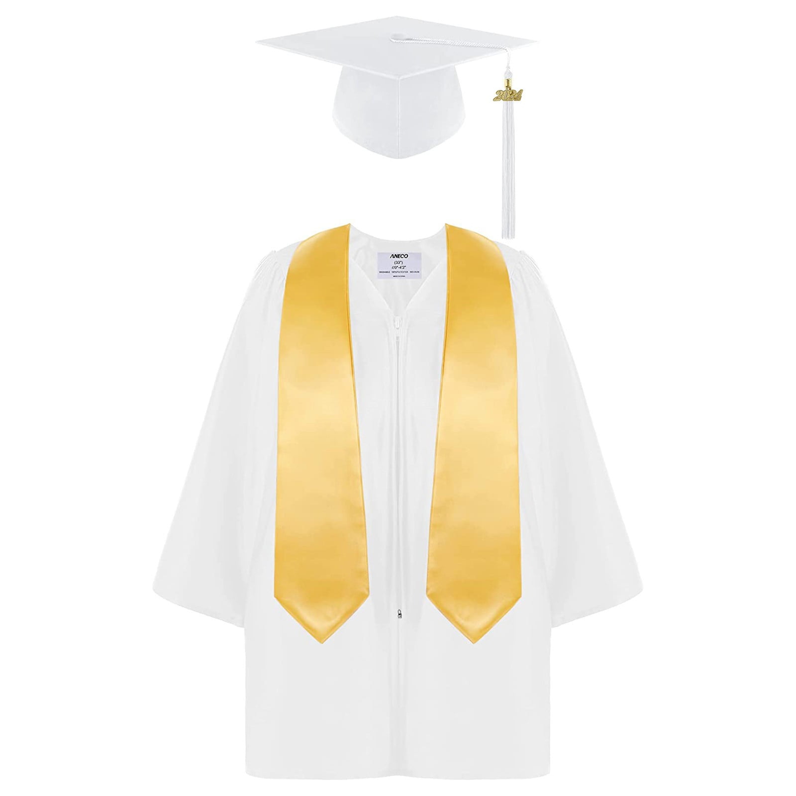 EnJoCho Baby Kids Unisex Gentle School Graduate Suit Robe Boys Girls ...