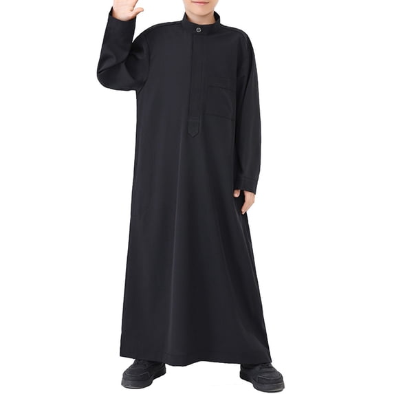 EnJoCho Boys Arab Robe Kids Musli𝗆 Thobe Ramadan 𝖨slamic Clothing ...