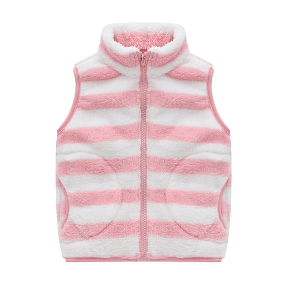 EnJoCho Boys Girls Casual Vests Stand Up Collar Sweaters With Pockets ...