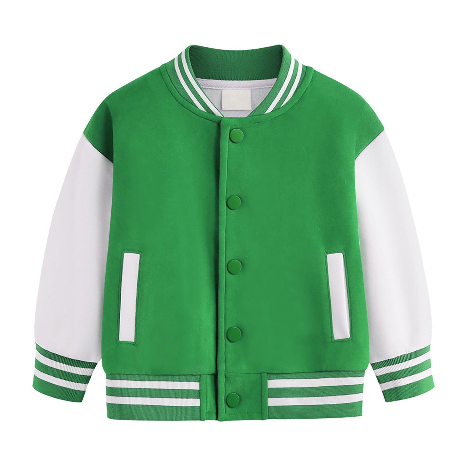 EnJoCho Boys Girls Coat Spring Autumn Winter Children Baseball Cardigan ...