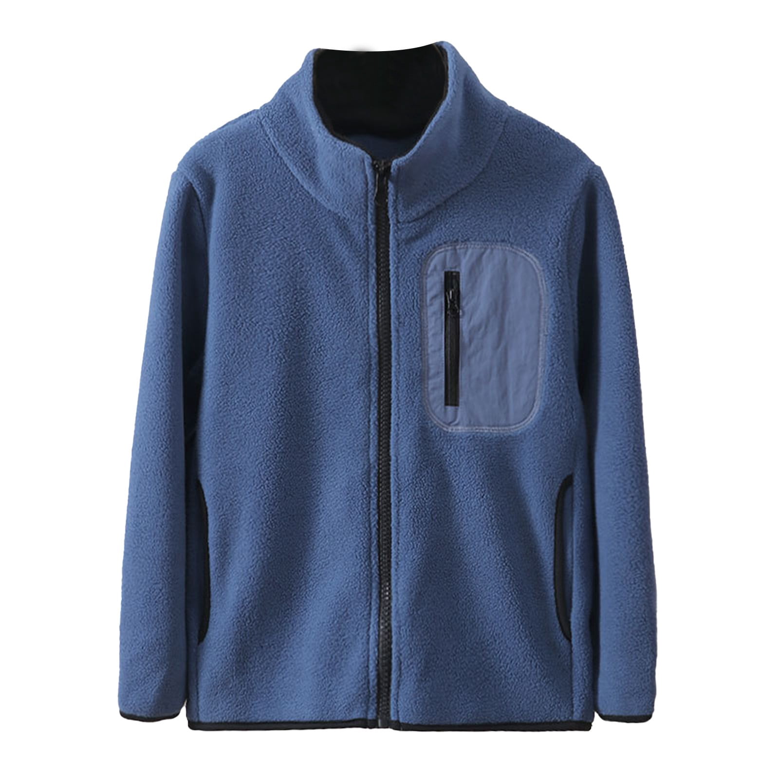 EnJoCho Boys Girls Full Zip Polar Fleec𝖾 Jacket Soft Winter Coat ...