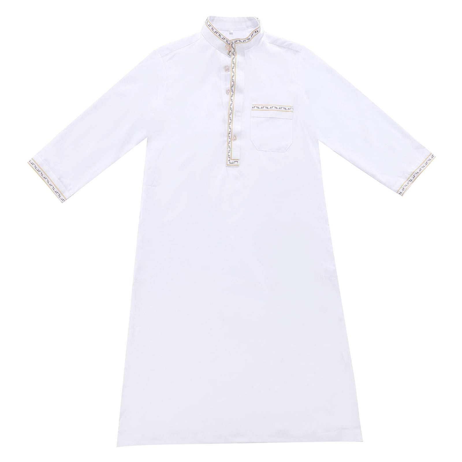 EnJoCho Boys Girls Round Necktie Pocket Robe Jackets, Lightweight Long ...