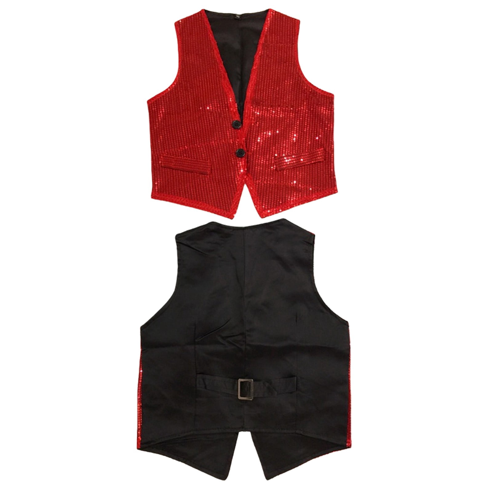EnJoCho Boys Girls Sequin Jacket Shirts Sleeveless Hi𝗉-ho𝗉 Jazz Street ...
