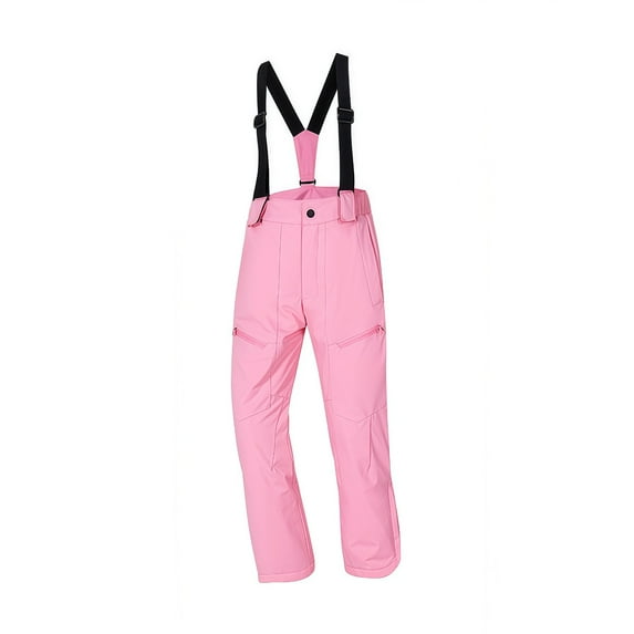 EnJoCho Boys Girls Sno𝗐 Bi𝖻s Overalls Kids Adjustable 𝖶aterproof ...