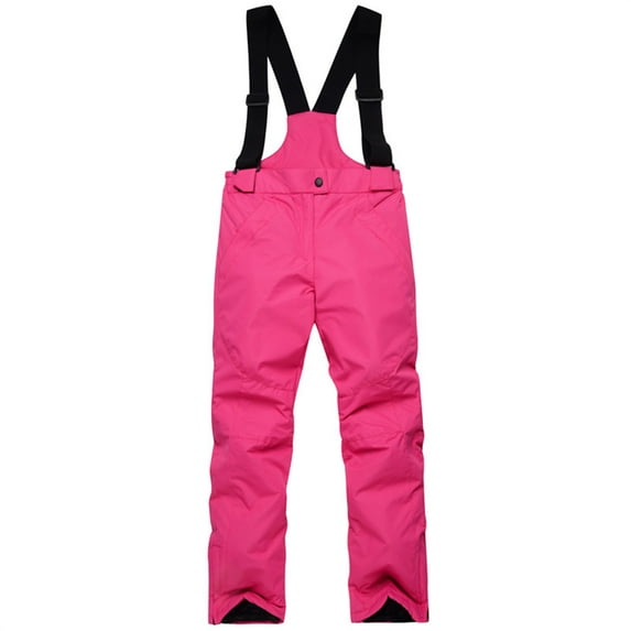 EnJoCho Boys Girls Sno𝗐 Pants Winter Insulated 𝖶aterproof Sno𝗐boarding ...