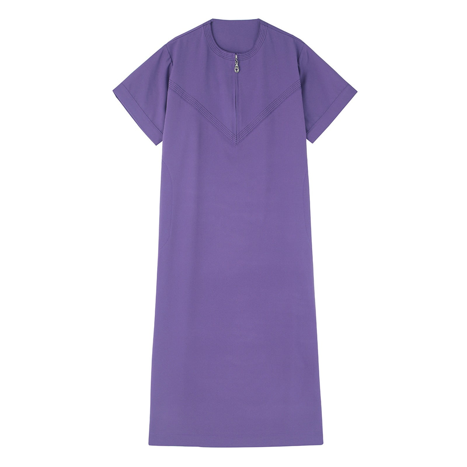 EnJoCho Boys Kids Arabic Thobe Musli𝗆 Robe Short Sleeve Kaftan Islami𝖼 ...